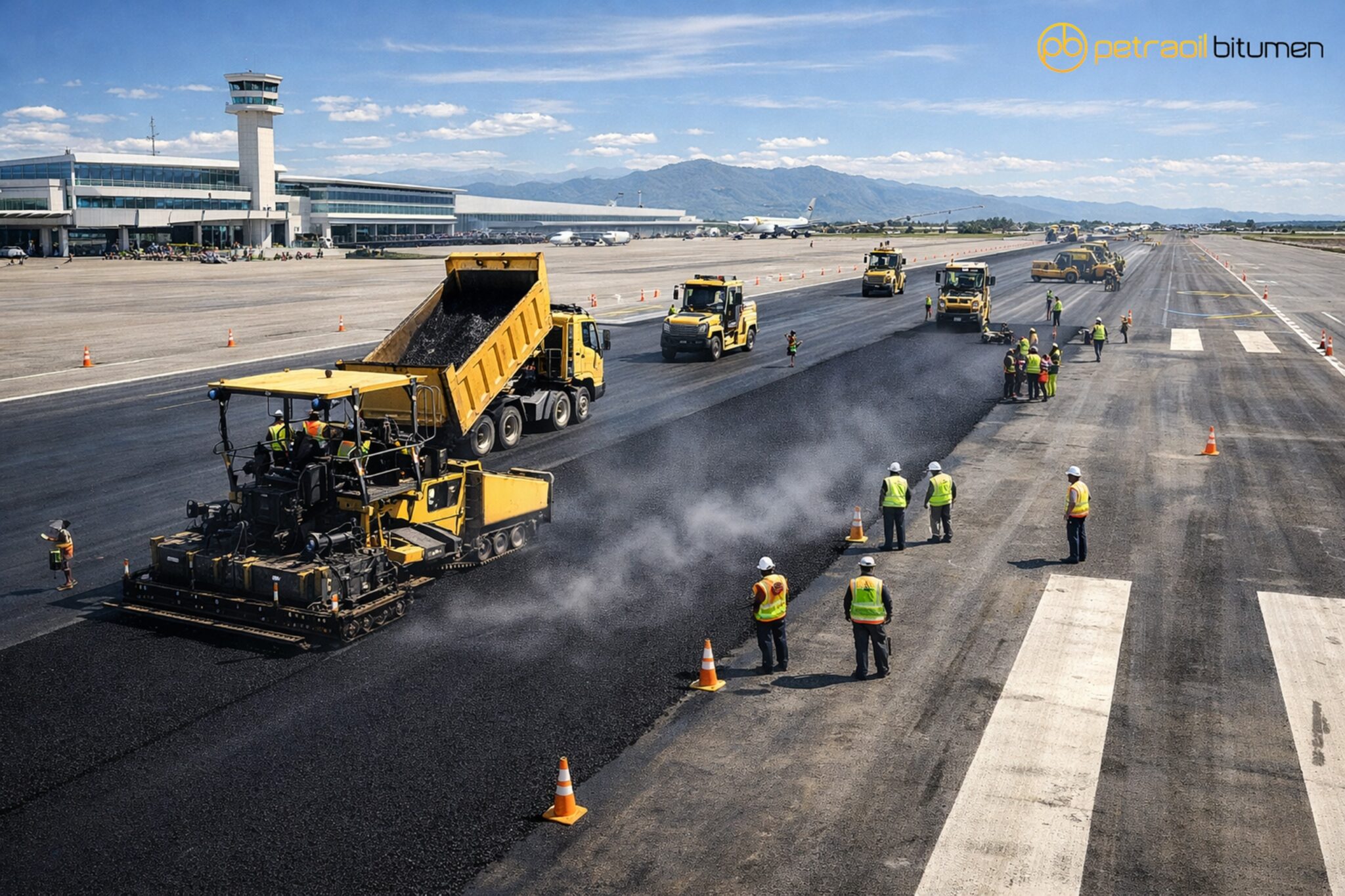 Lae Nadzab Airport Upgrade with Bitumen C170 Supply